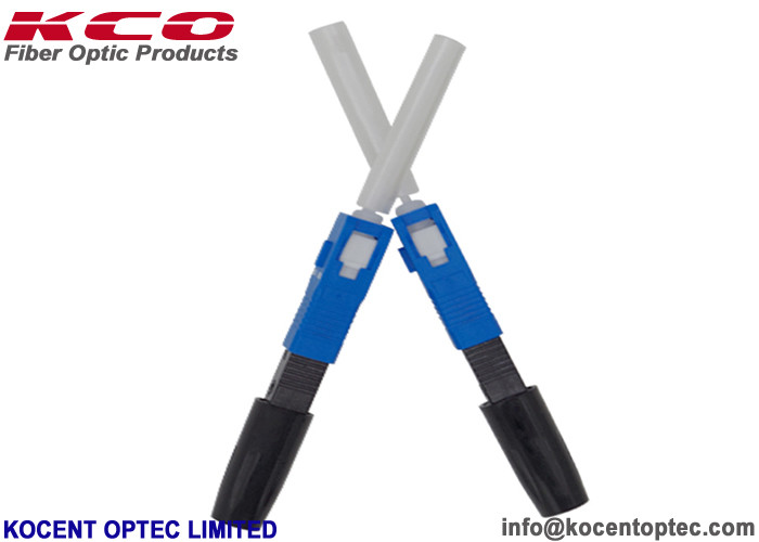 SOC Fiber Optik Hızlı Konnektör 0.2dB 55dB 3mm Drop Kablo için